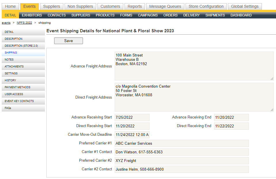 Shipping Information – Boomer Commerce