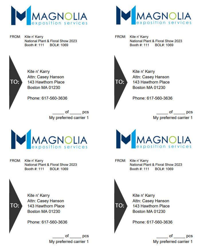 Outbound Labels - Avery 5168 – Boomer Commerce