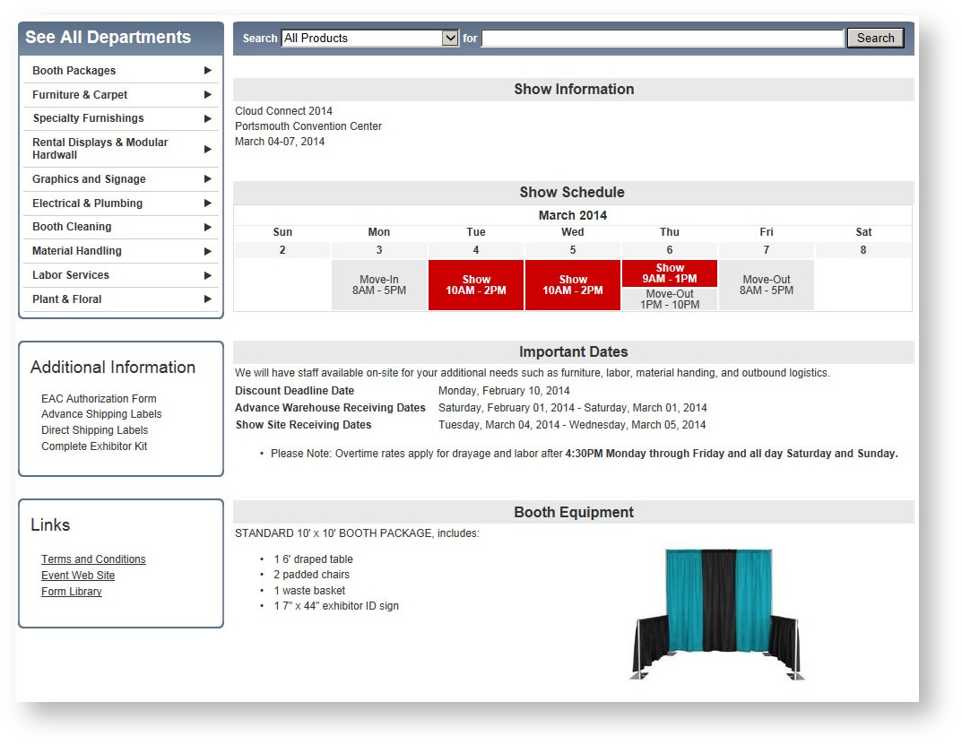 The Event Description – Boomer Commerce