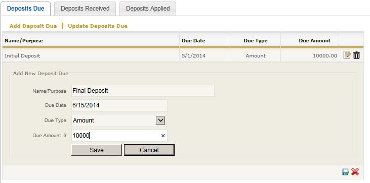Deposits – Boomer Commerce