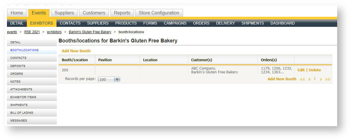 Booths and Locations – Boomer Commerce