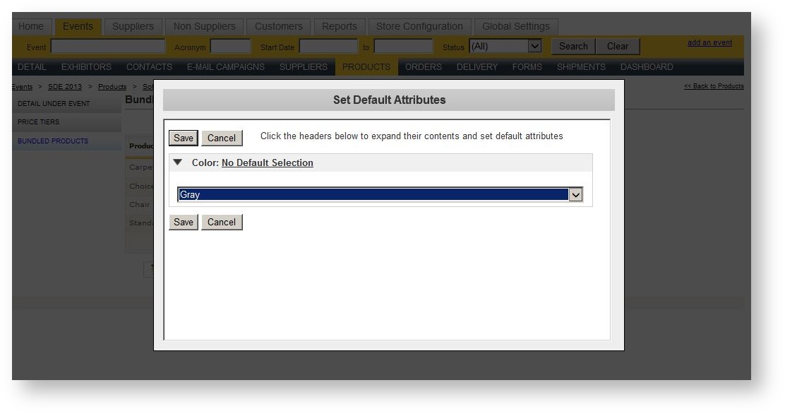 Adjusting Packages in an Event – Boomer Commerce