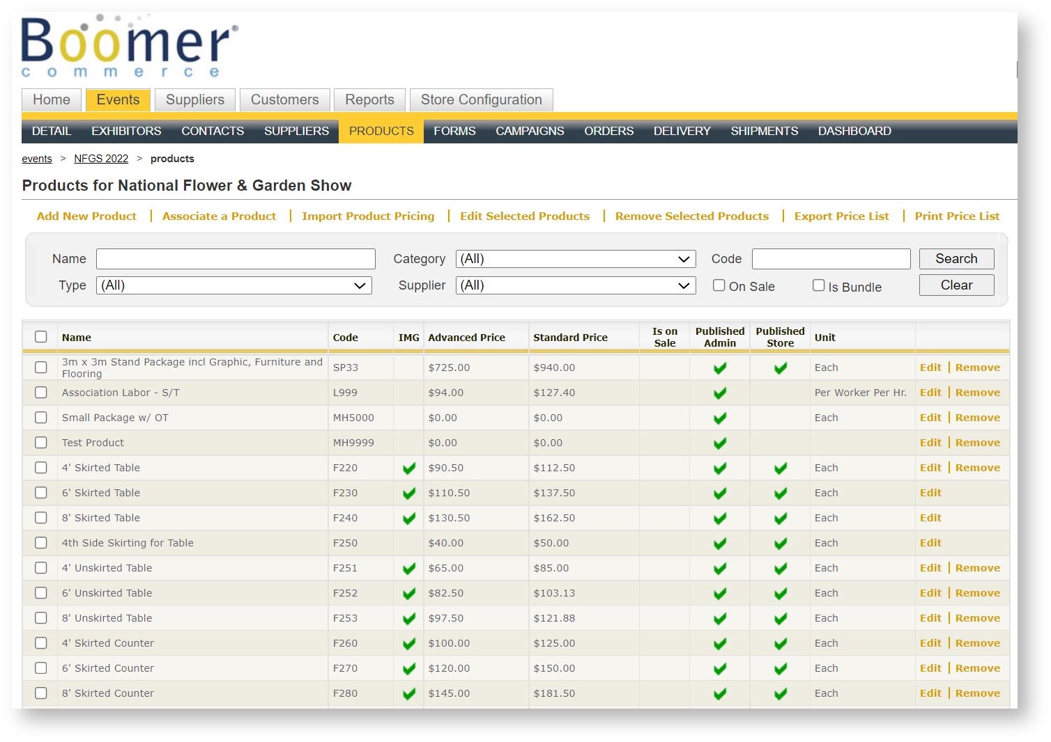 The Products Grid – Boomer Commerce