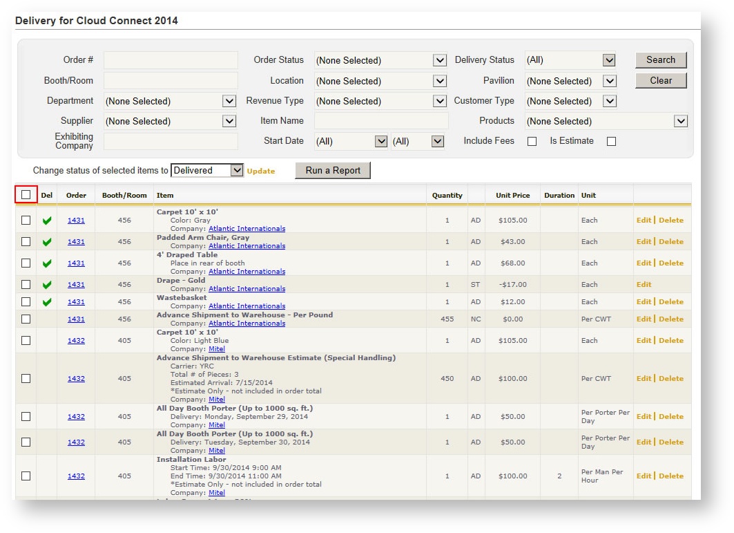 Delivery Grid – Boomer Commerce