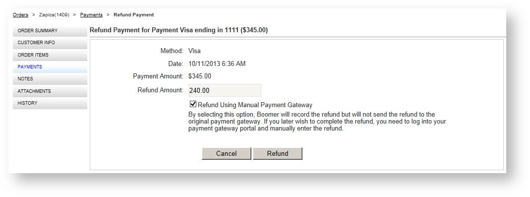 Processing Refunds – Boomer Commerce