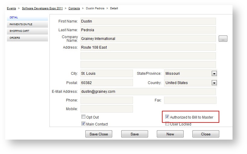 Apply Payments to Master Accounts – Boomer Commerce