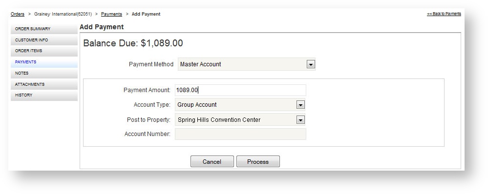 Apply Payments to Master Accounts – Boomer Commerce