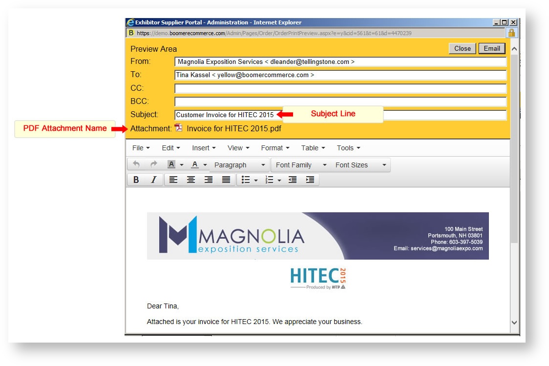 PDF Attachments – Boomer Commerce