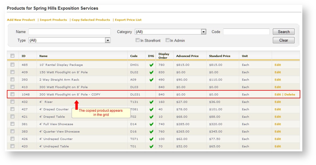 Copying Products – Boomer Commerce