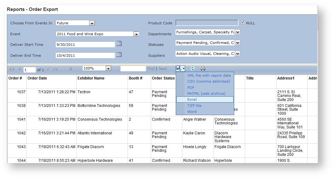 Order Export – Boomer Commerce