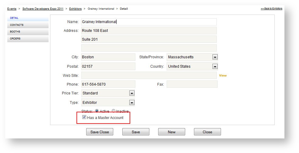 Apply Payments to Master Accounts – Boomer Commerce